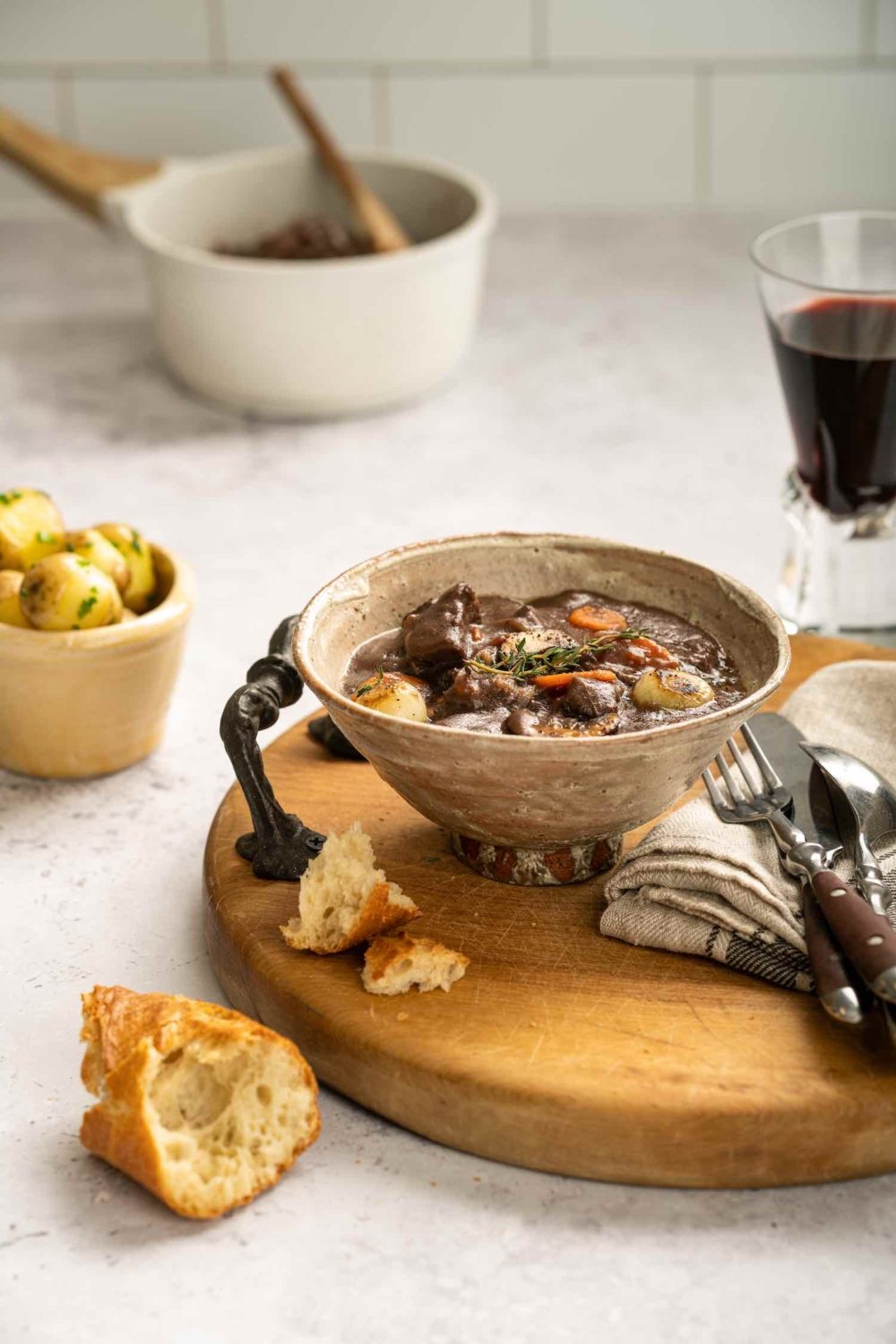 Bison Bourguignon | Winter 2023 | Edible Asheville